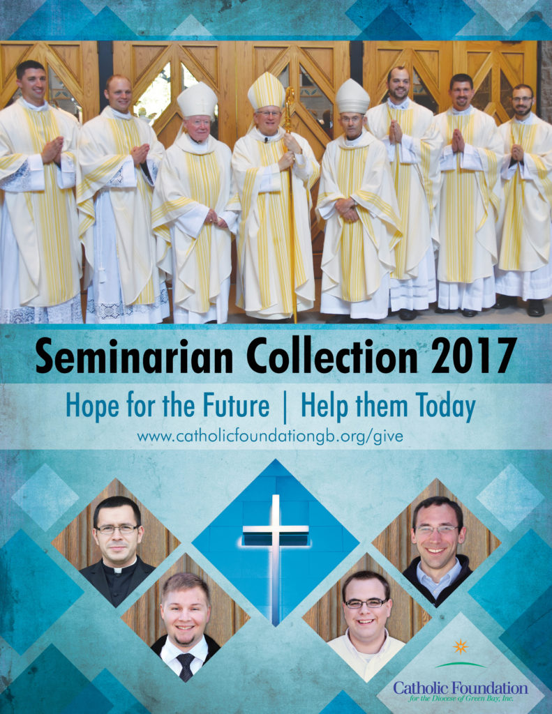 Seminarian Collection 2017 Poster - Blue 8x11 - Catholic Foundation ...